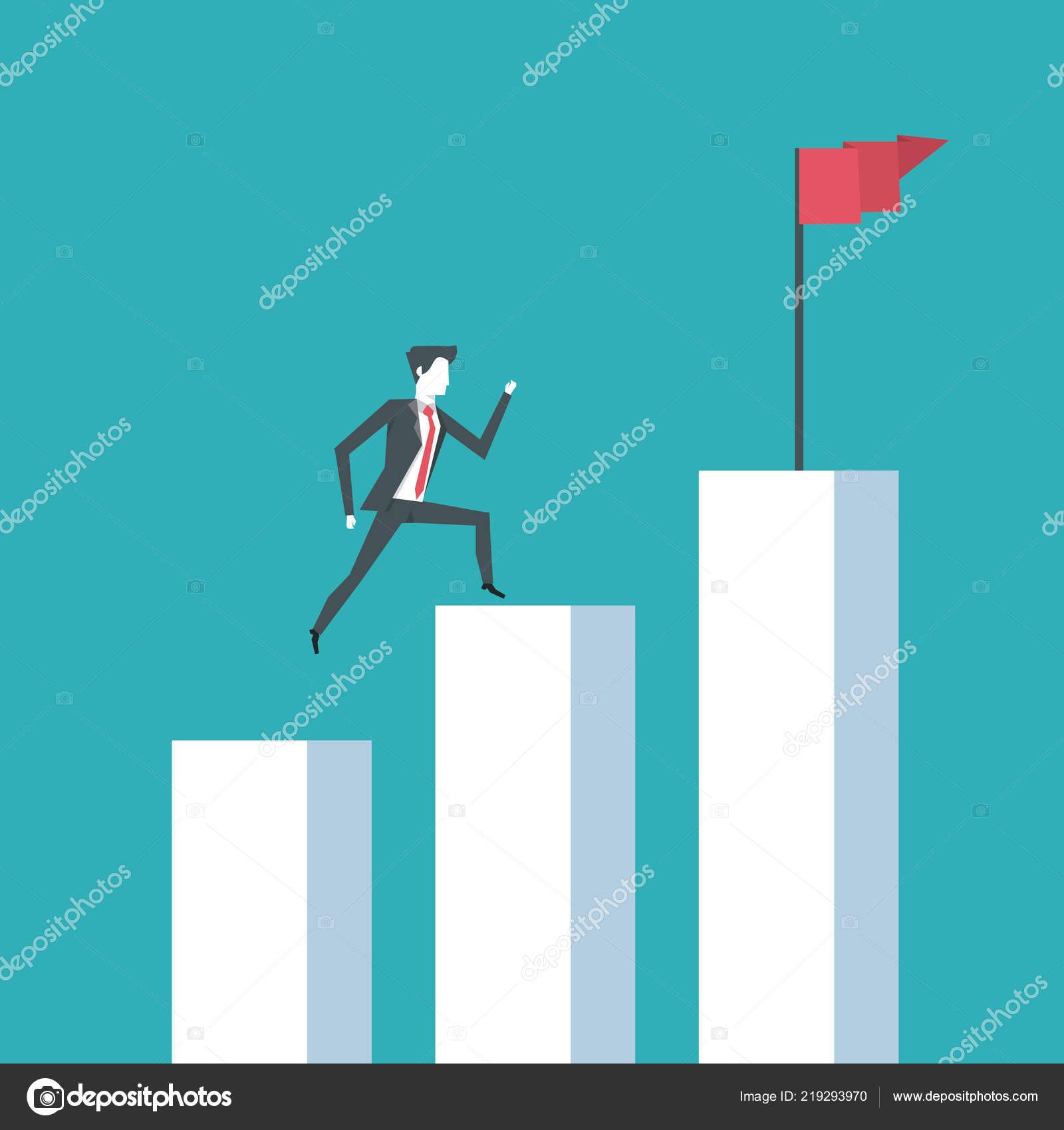 Business leader and high achiever Stock Vector Image by ©jemastock ...