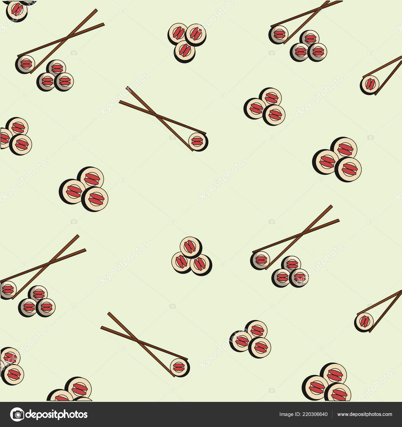 Food pattern theme wallpaper Stock Vector by ©jemastock 220306640