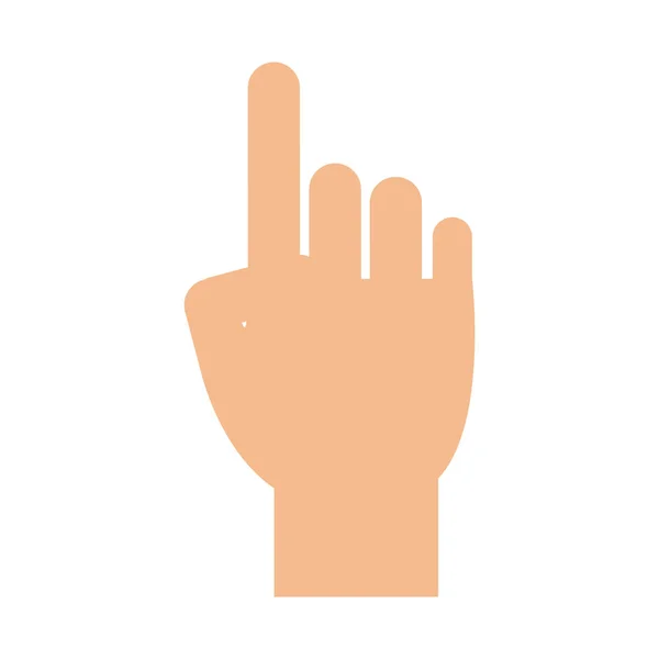 Middle finger up icon — Stock Vector © bsd #148477351