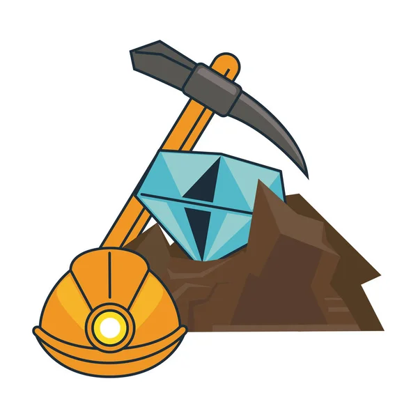 Diamond Miner Clipart