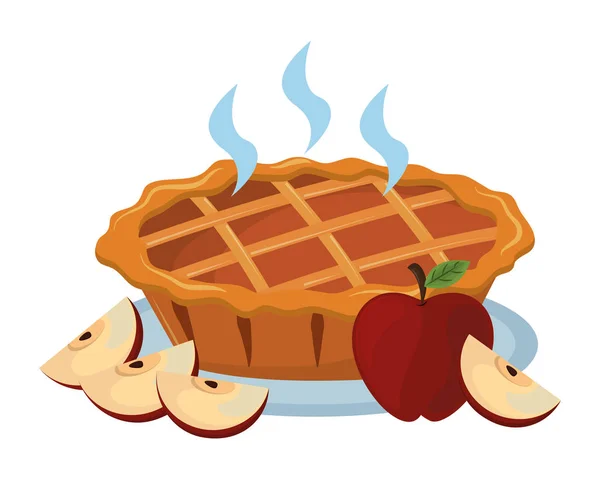 5,114 Apple pie Vector Images | Depositphotos