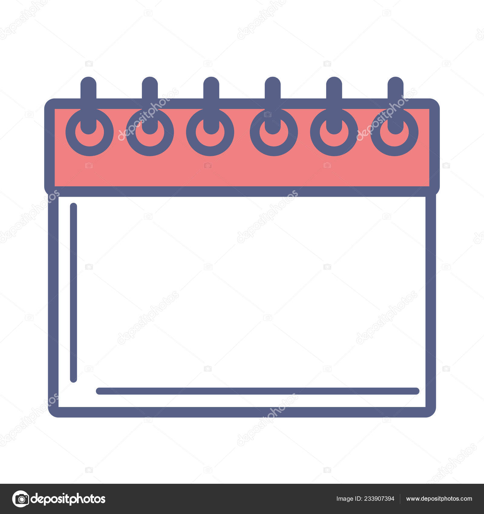 Blank Calendar Icon