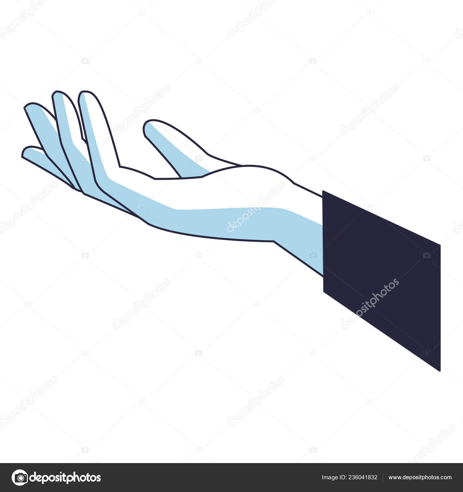 Human hand cartoon Stock Vector Image by ©jemastock #236041832