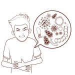 Young man sick cartoon Stock Vector Image by ©jemastock #236083272