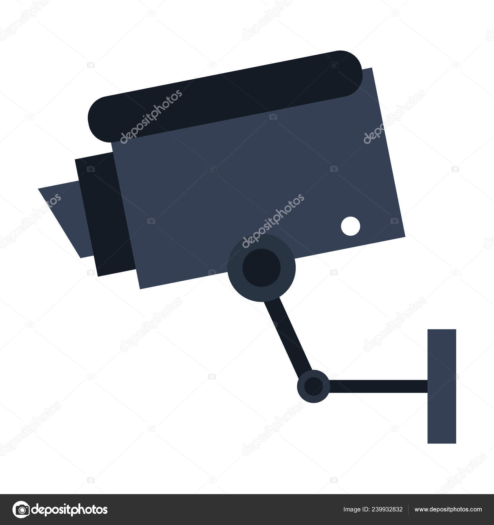 Símbolo de cámara de vigilancia Vector de stock #239932832 de ©jemastock