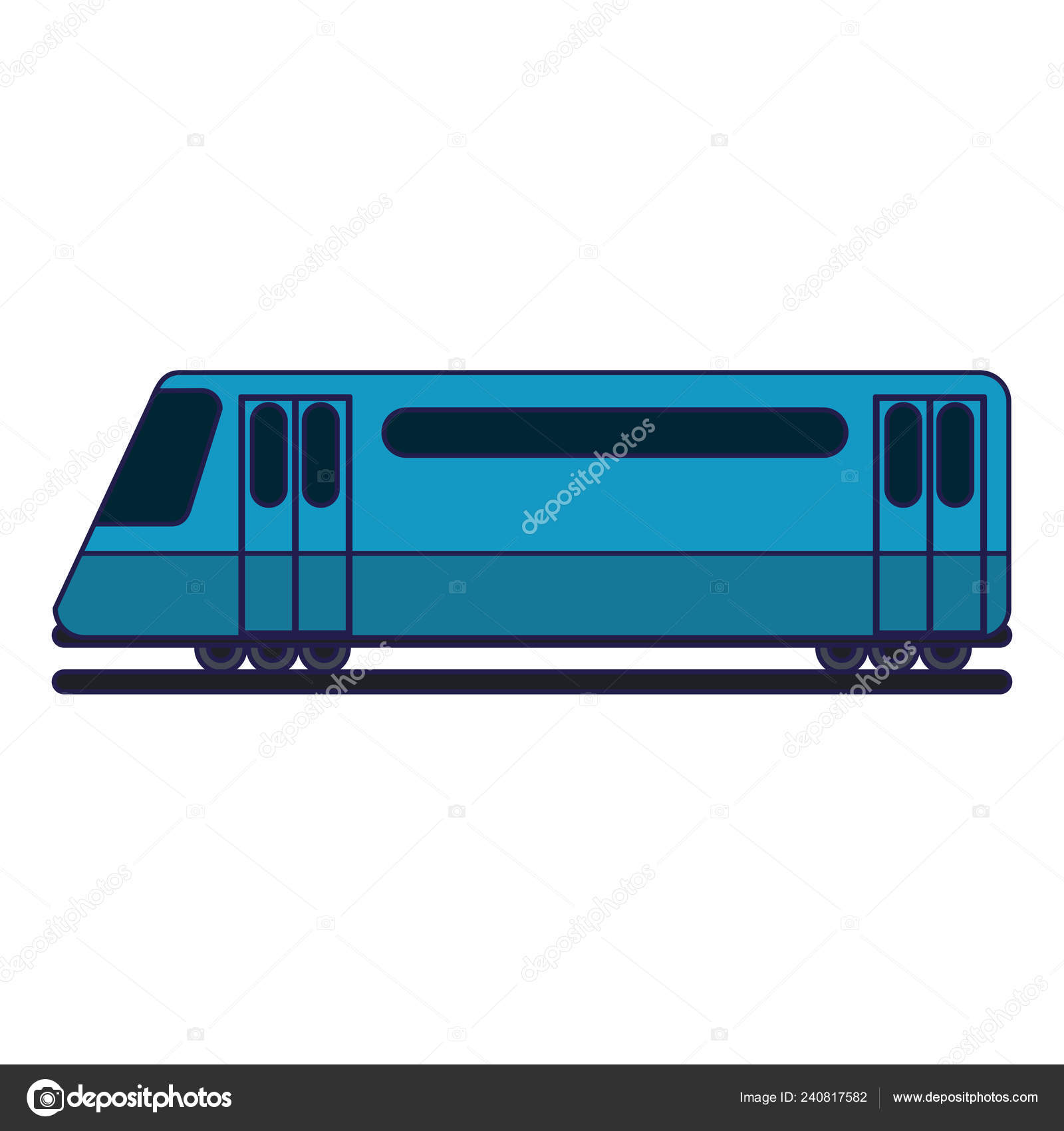 Metro Train Images Side View
