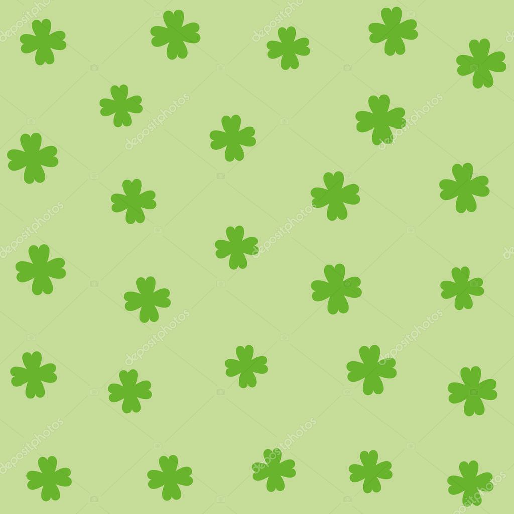 Tréboles de trébol fondo Vector de stock por ©jemastock 246767686