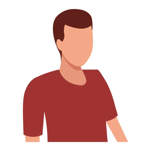 Hombre retrato sin rostro Vector de stock #258096802 de ©jemastock