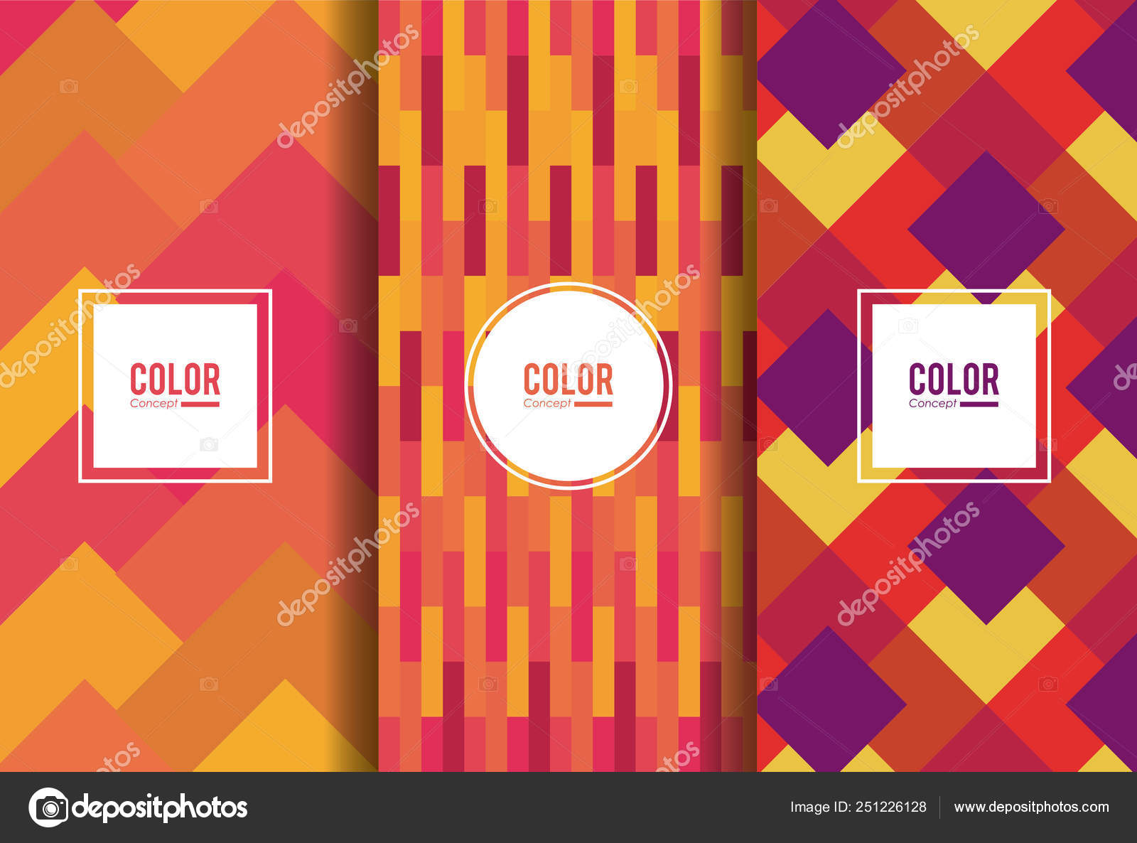 Color cards concept Stock Vector Image by ©jemastock #251226128