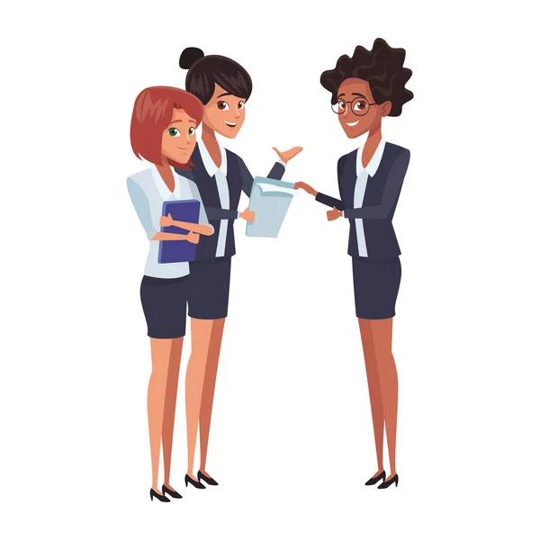 Group women team work business Stock Vector Image by ©jemastock #138291510