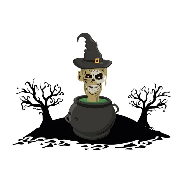 Halloween scary cartoons Stock Vector by ©jemastock 286770756