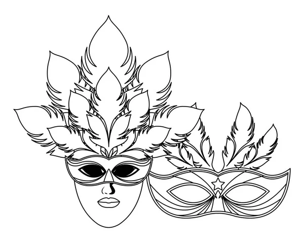 100,000 Feather masks Vector Images | Depositphotos