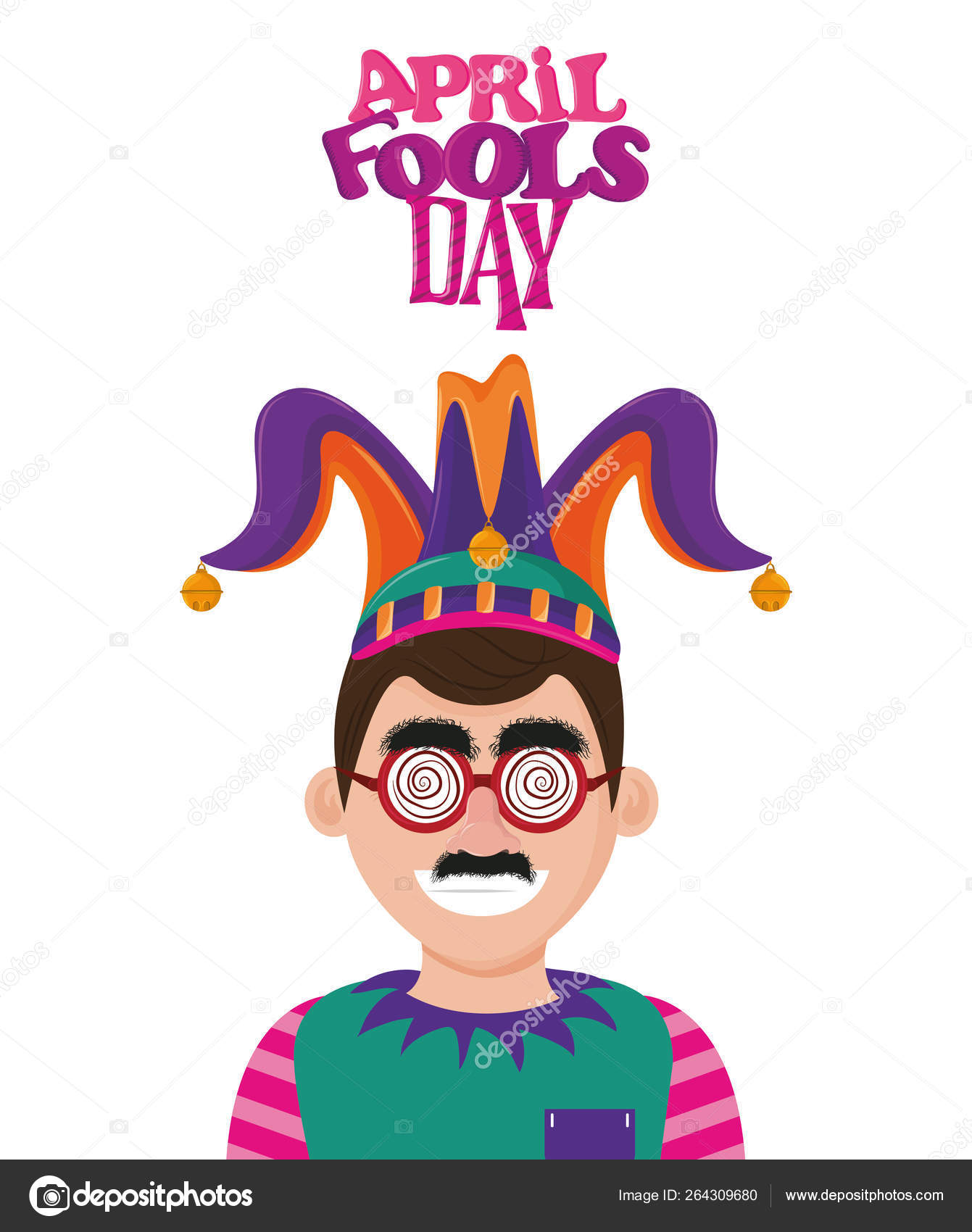 April fools day card Stock Vector by ©jemastock 264309680