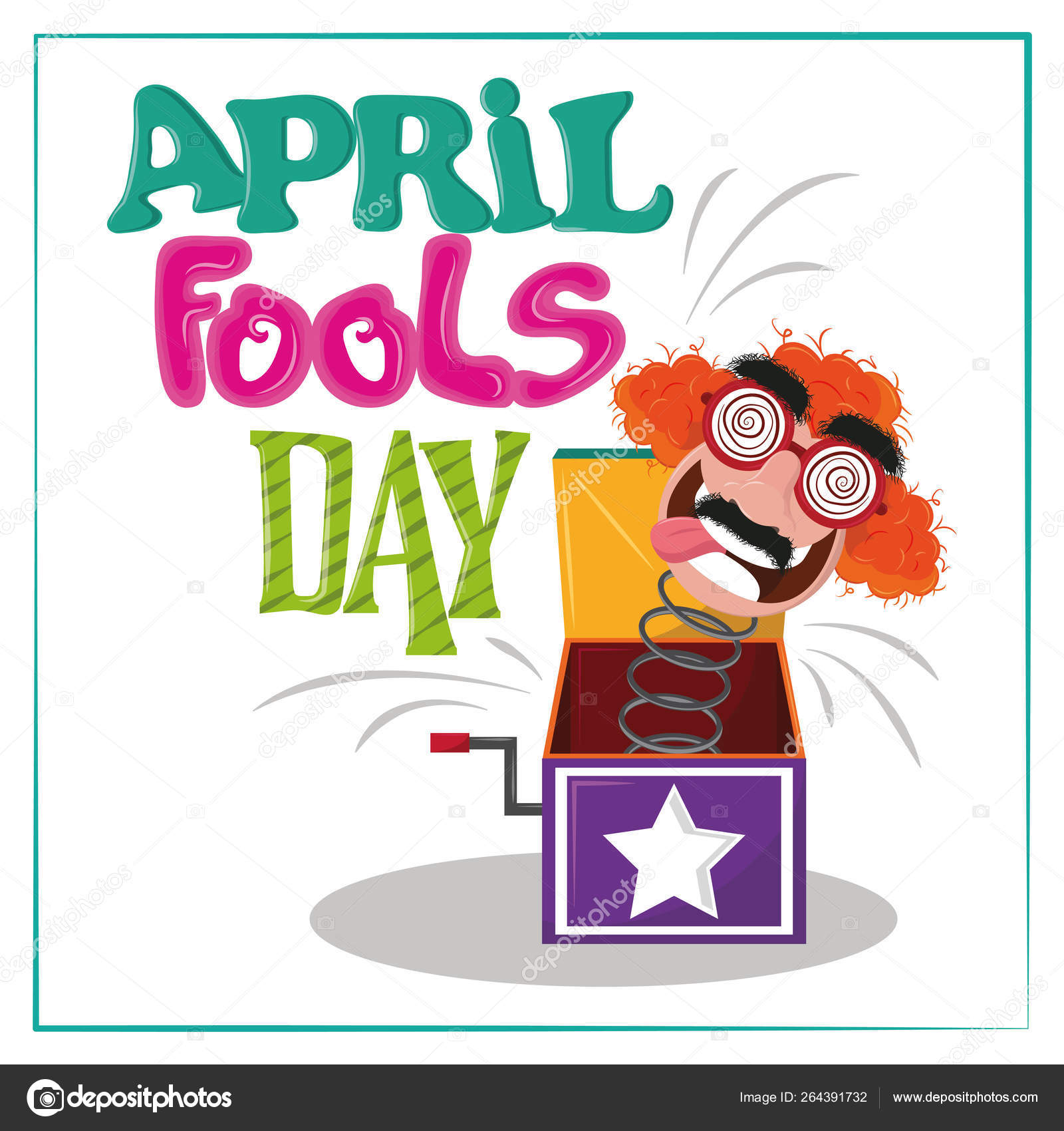 April fools day card Stock Vector by ©jemastock 264391732