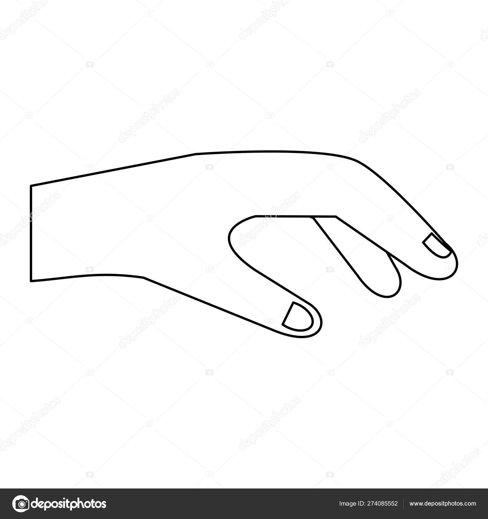 Vector Hands Grabbing