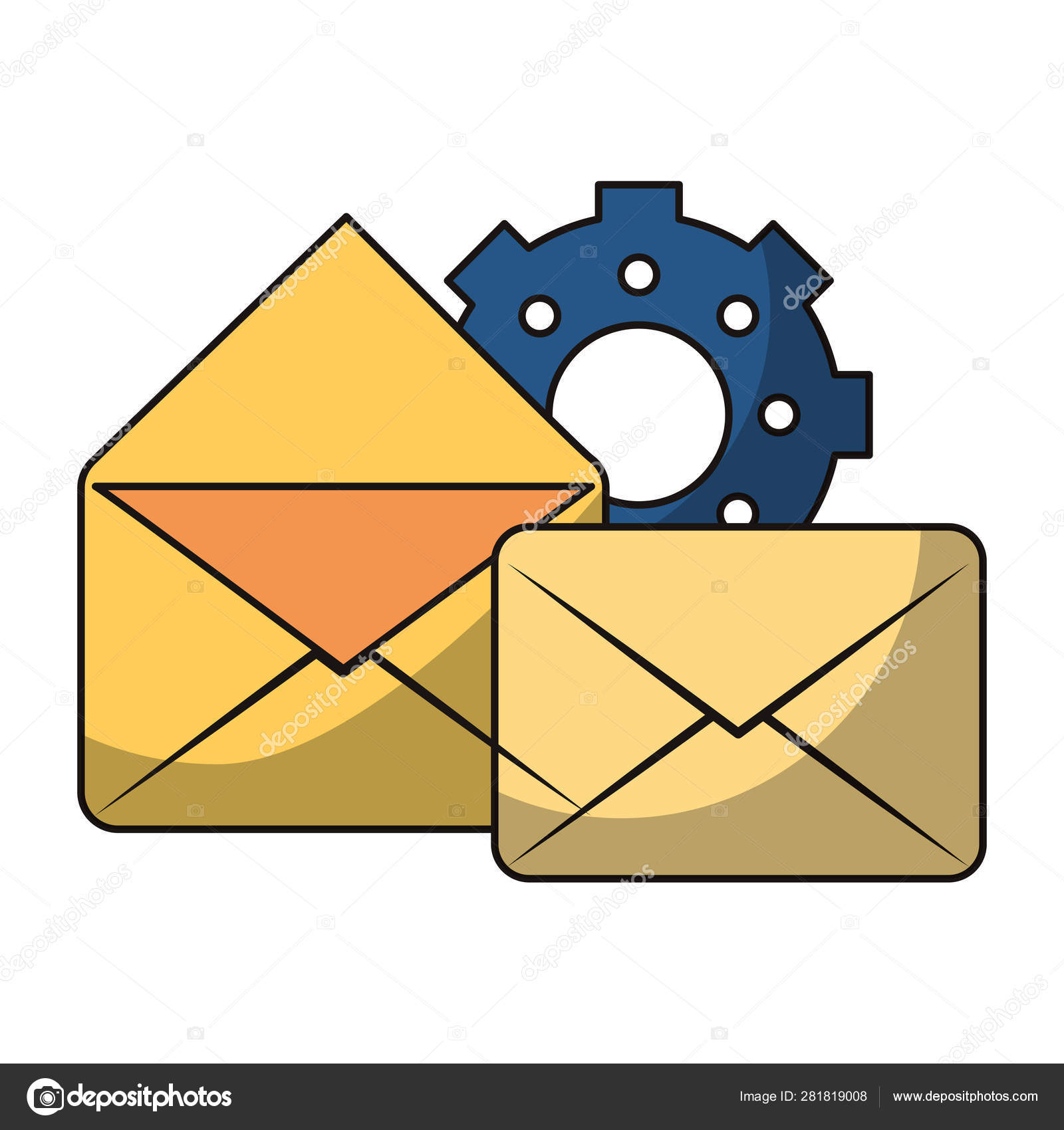 Email business communication Stock Vector Image by ©jemastock #281819008