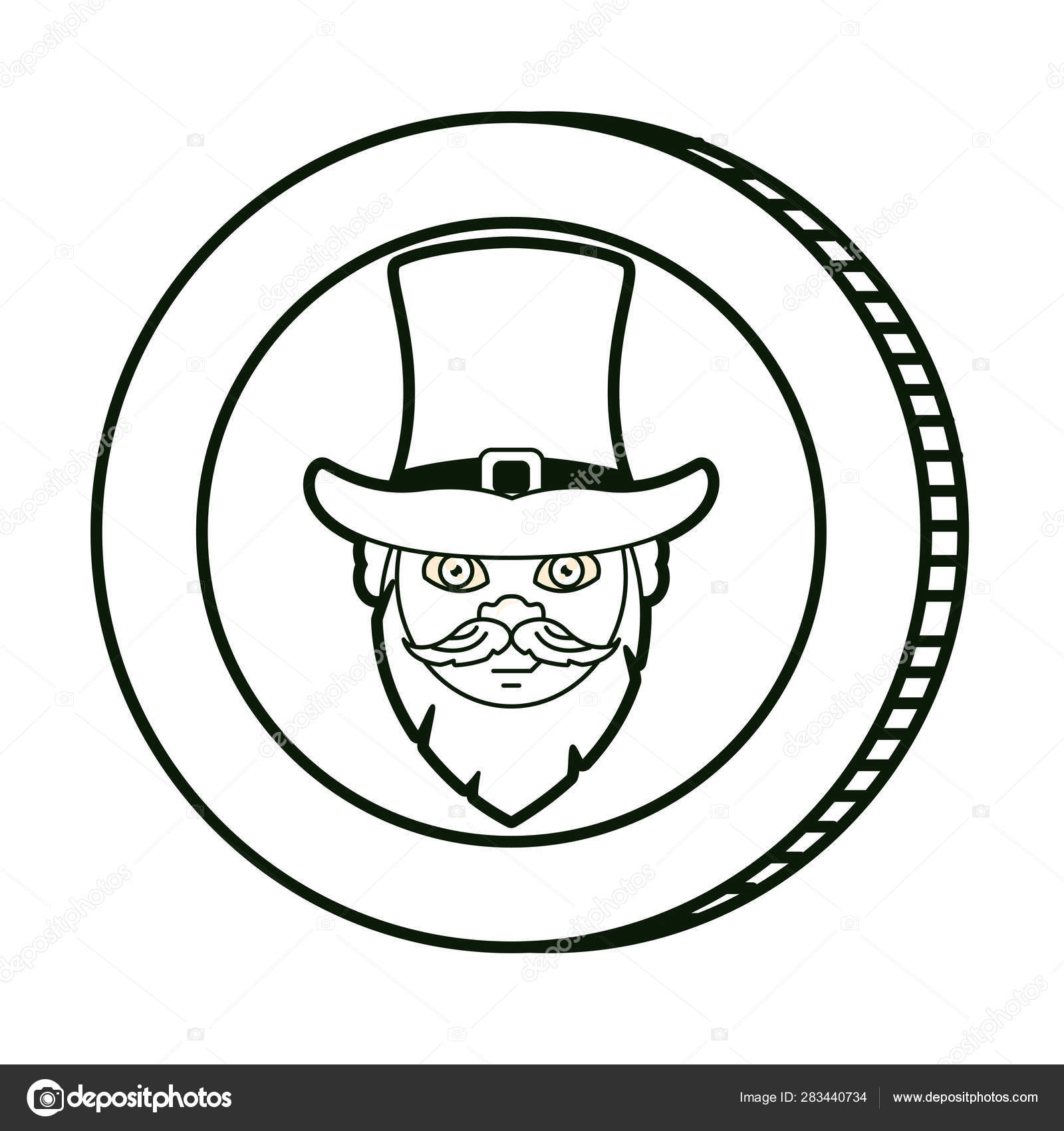 Irish coin stacked Stock Vector Image by ©jemastock #283440734