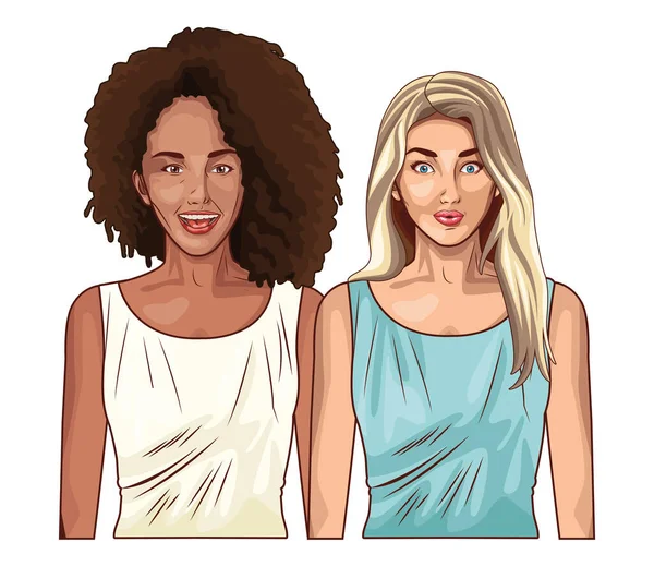 Young African American Woman — Stock Vector © Vgorbash 37536227