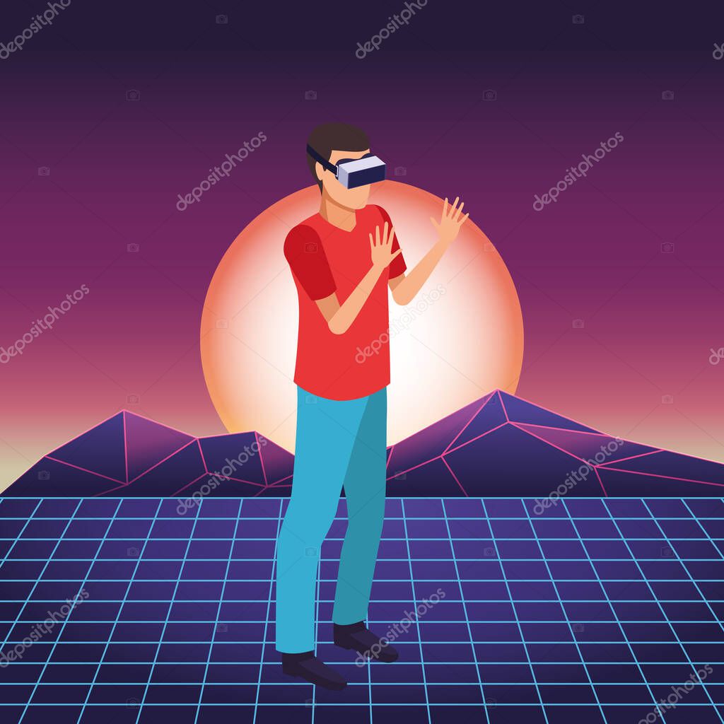 realidad virtual tecnología experiencia dibujos animados 2023