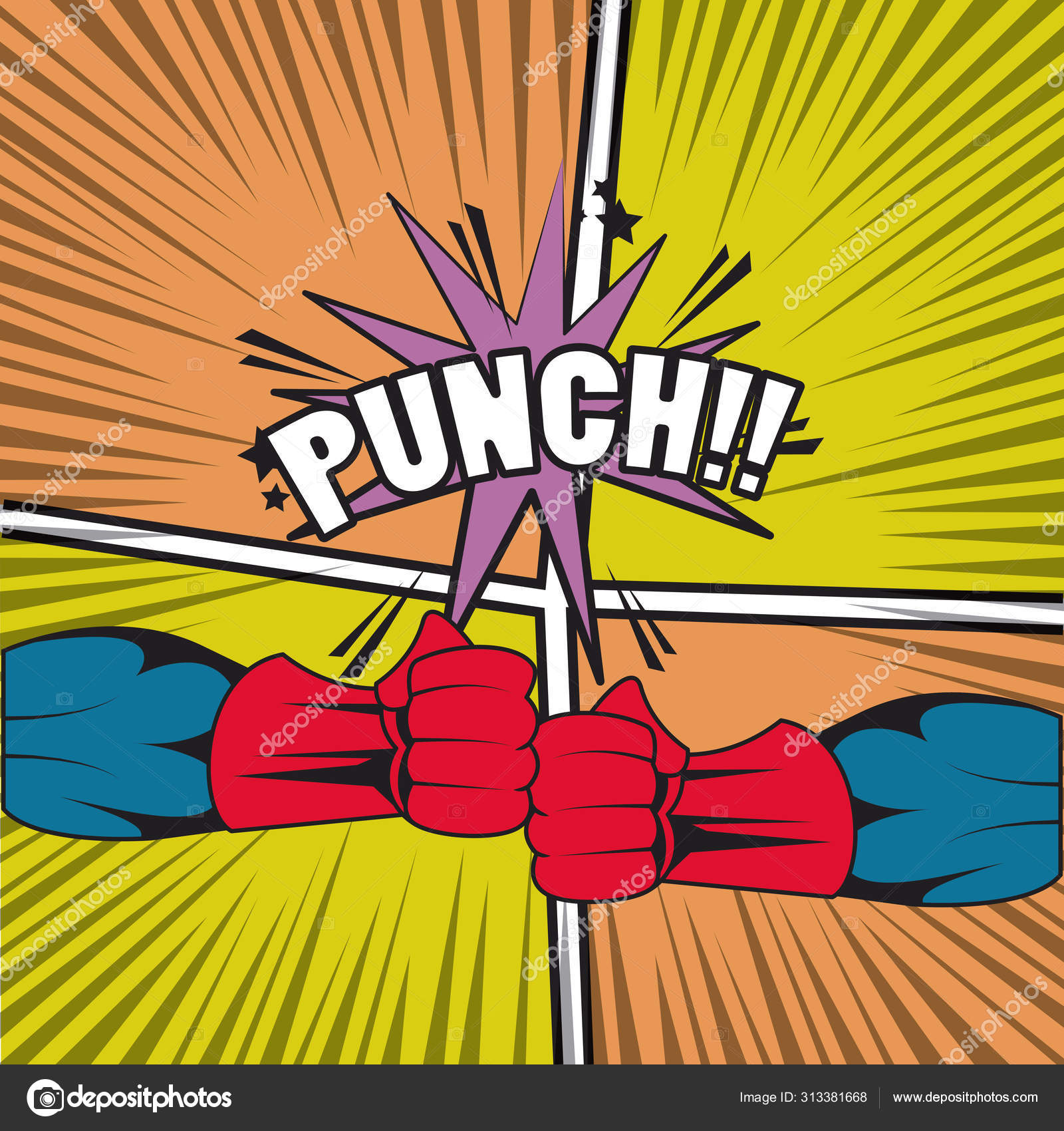 Exploding Pop Cartoon