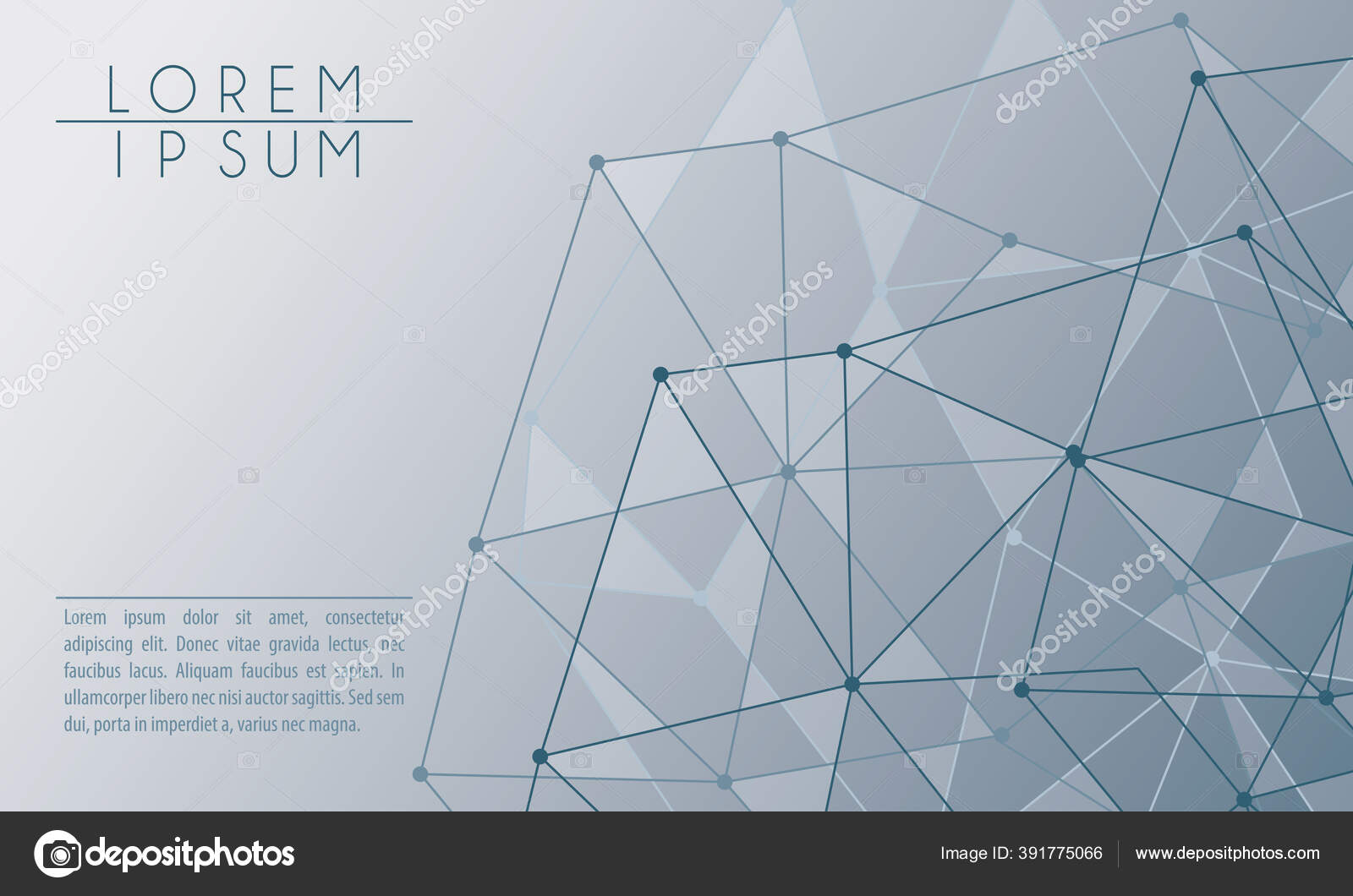 Gray color polygonal space background Stock Vector Image by ©jemastock ...