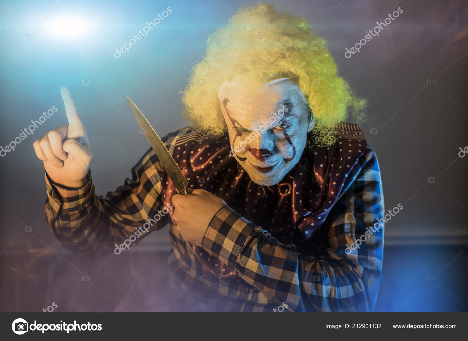 Punk Rock Clown Makeup