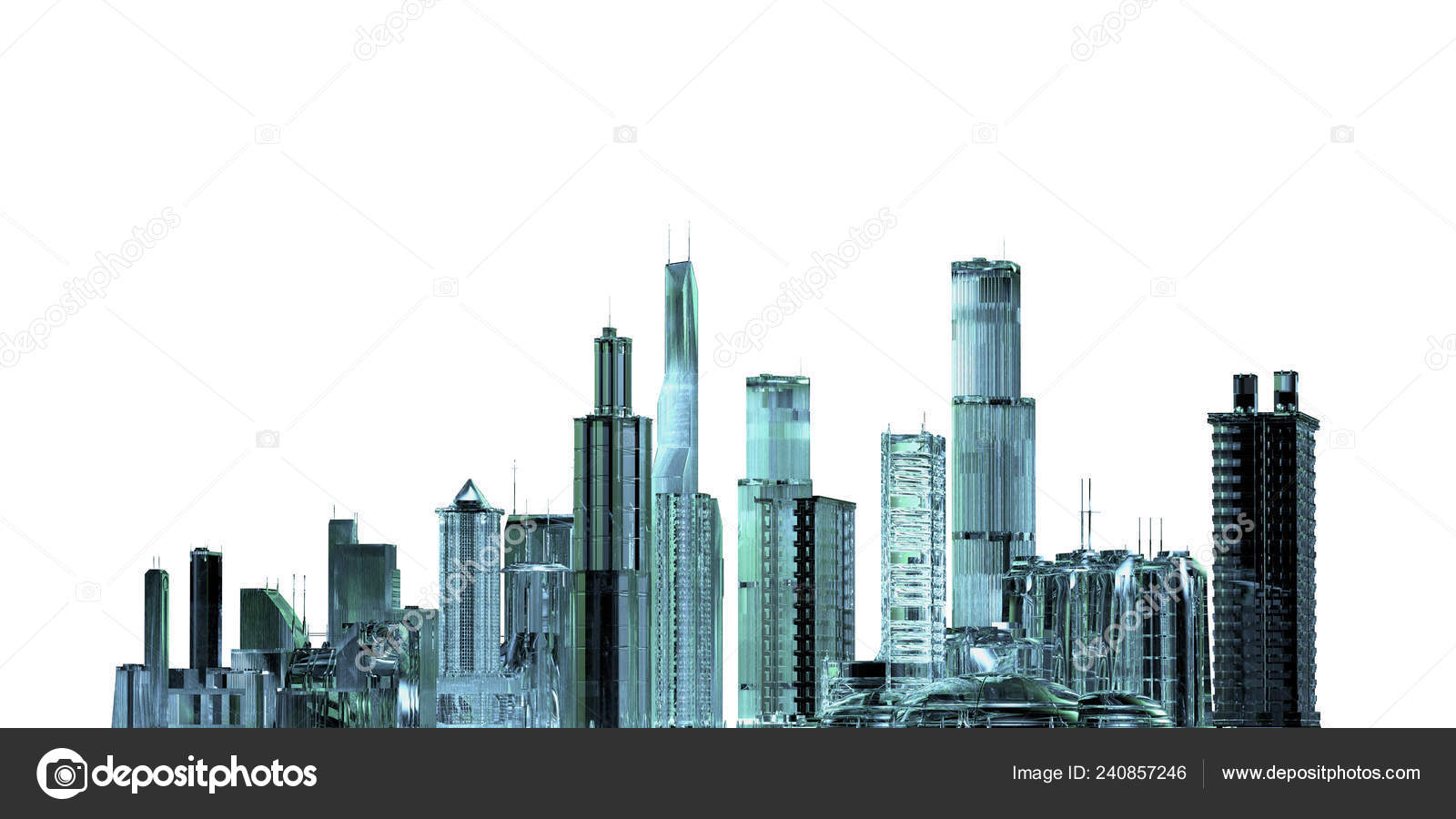 Layout City Future Render — Stock Photo © DenisSmile #240857246