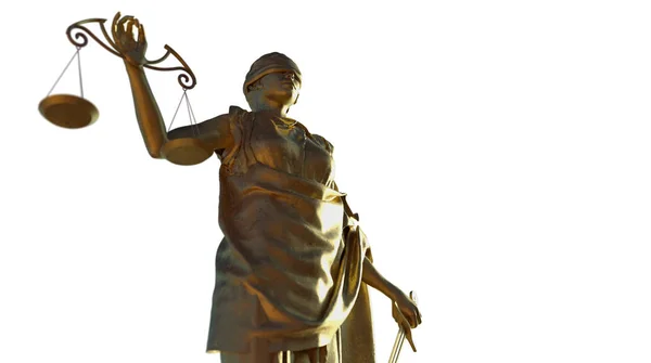 Lady Justice Statue Render — Stock Photo © DenisSmile #288083322