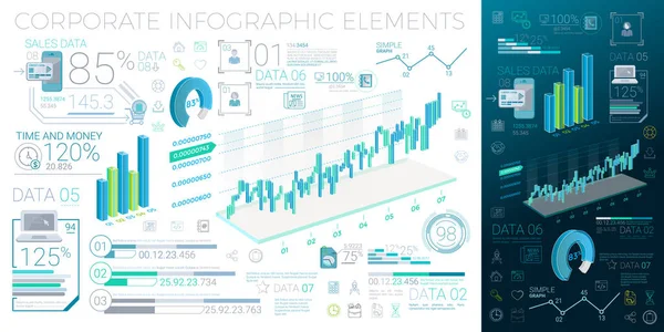 Circle Charts, Pie Charts, Donut Charts and Radial charts Infographic ...
