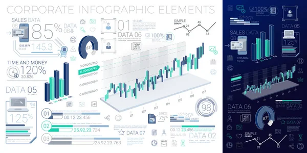 Circle Charts, Pie Charts, Donut Charts and Radial charts Infographic ...