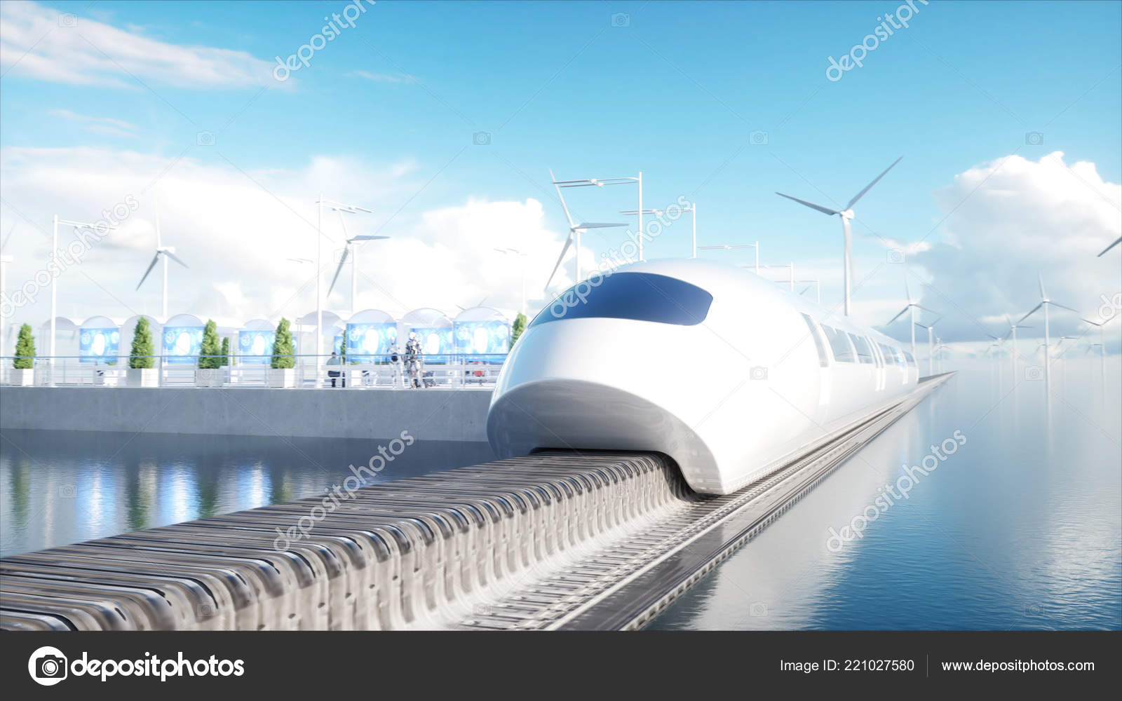 Futuristic Concept Train