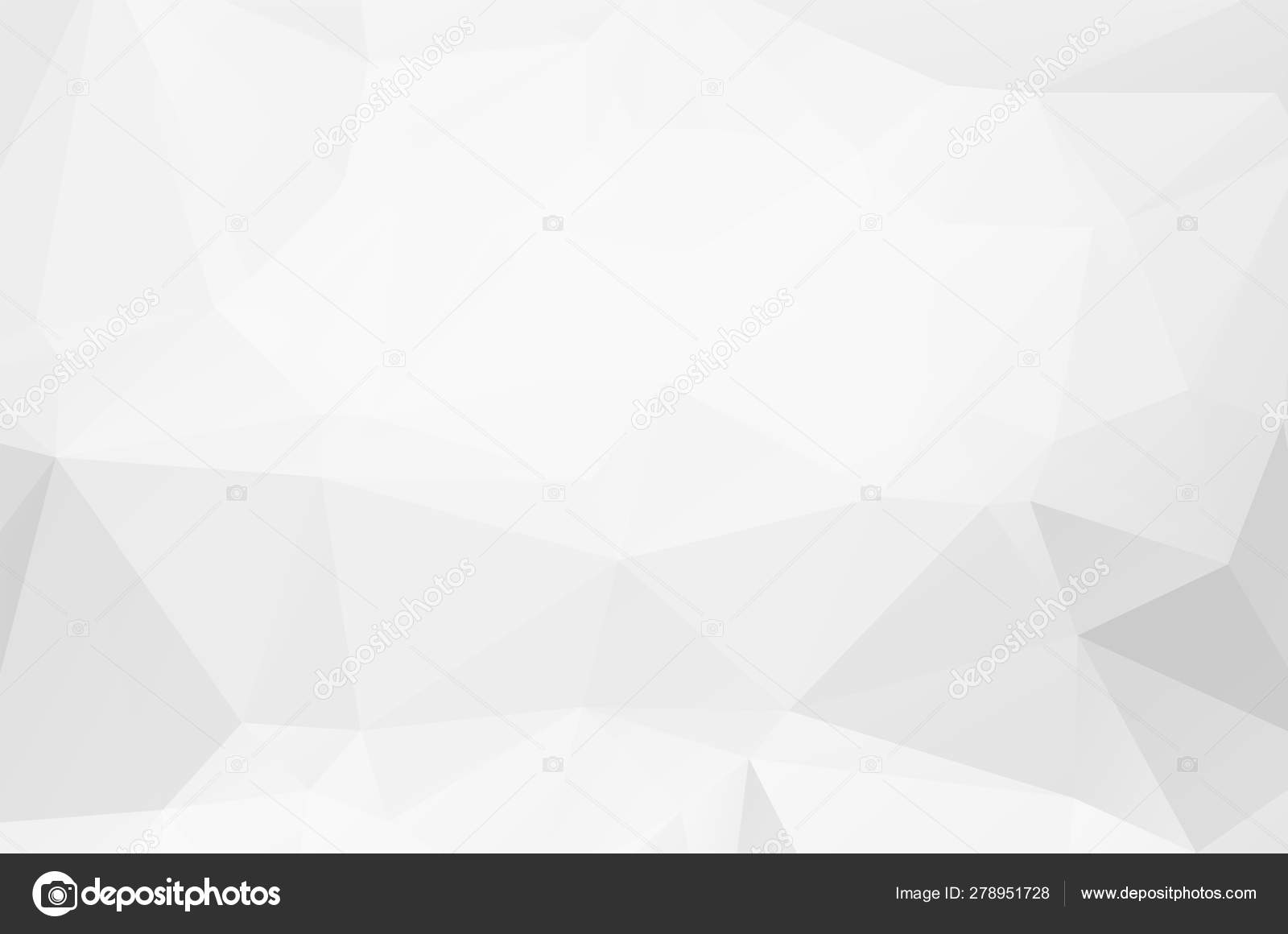 White Polygon Wallpaper