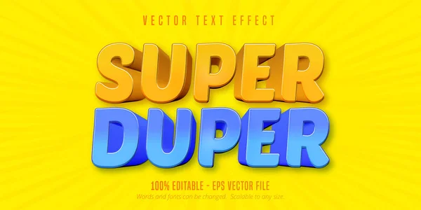 Super duper Vector Art Stock Images | Depositphotos