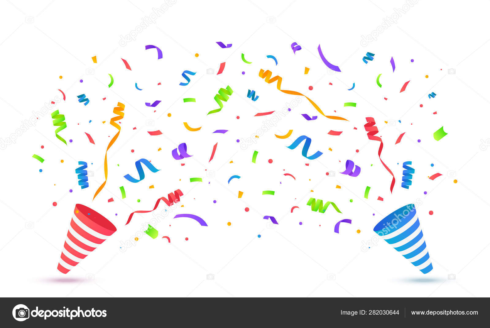 Party Confetti Vector