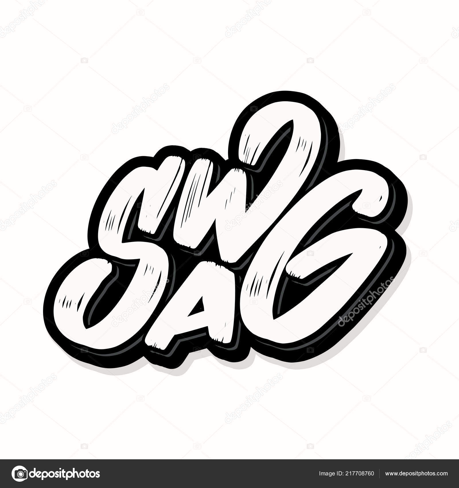 Immagini con scritto swag | Swag. Vector lettering. — Stock Vector ...
