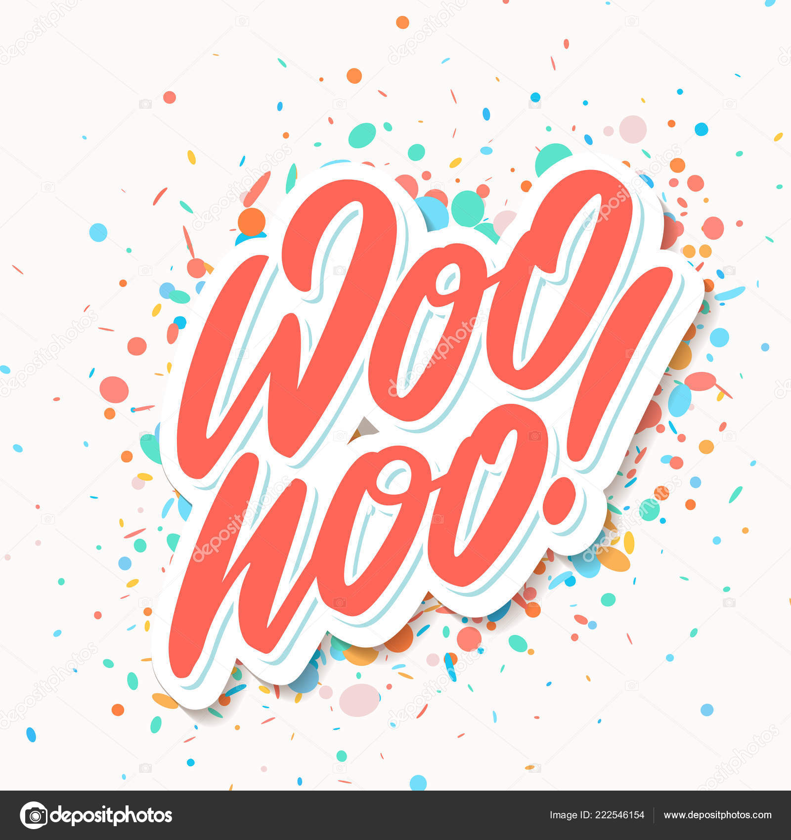 Woohoo. Vektor-Schriftzug. — Stockvektor © alexgorka #222546154