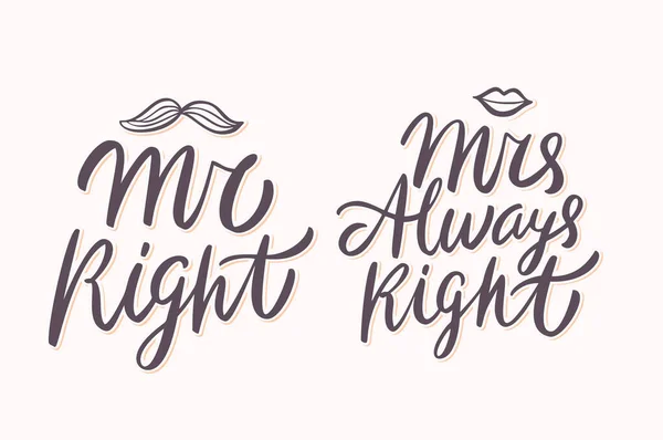 11 Mrs always right Vector Images | Depositphotos