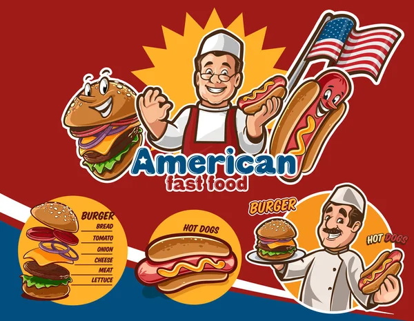 Фастфуд лого Vector Art Stock Images | Depositphotos