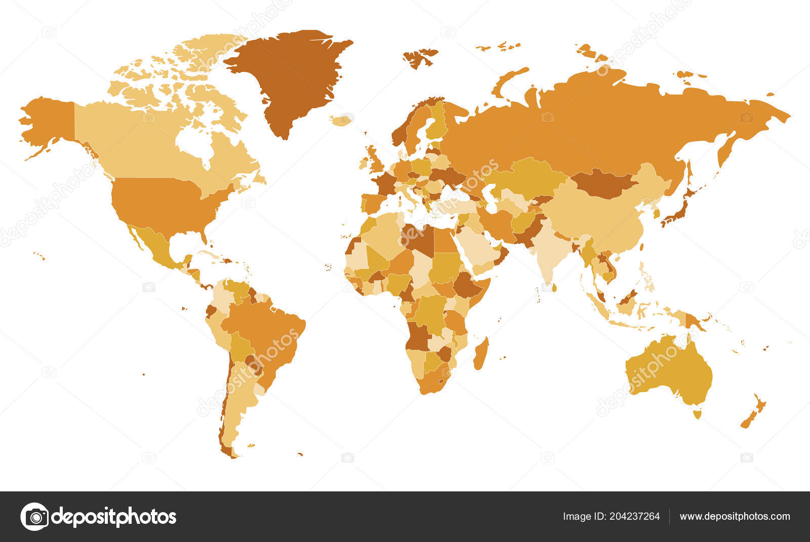 World Map Labeled Clearly