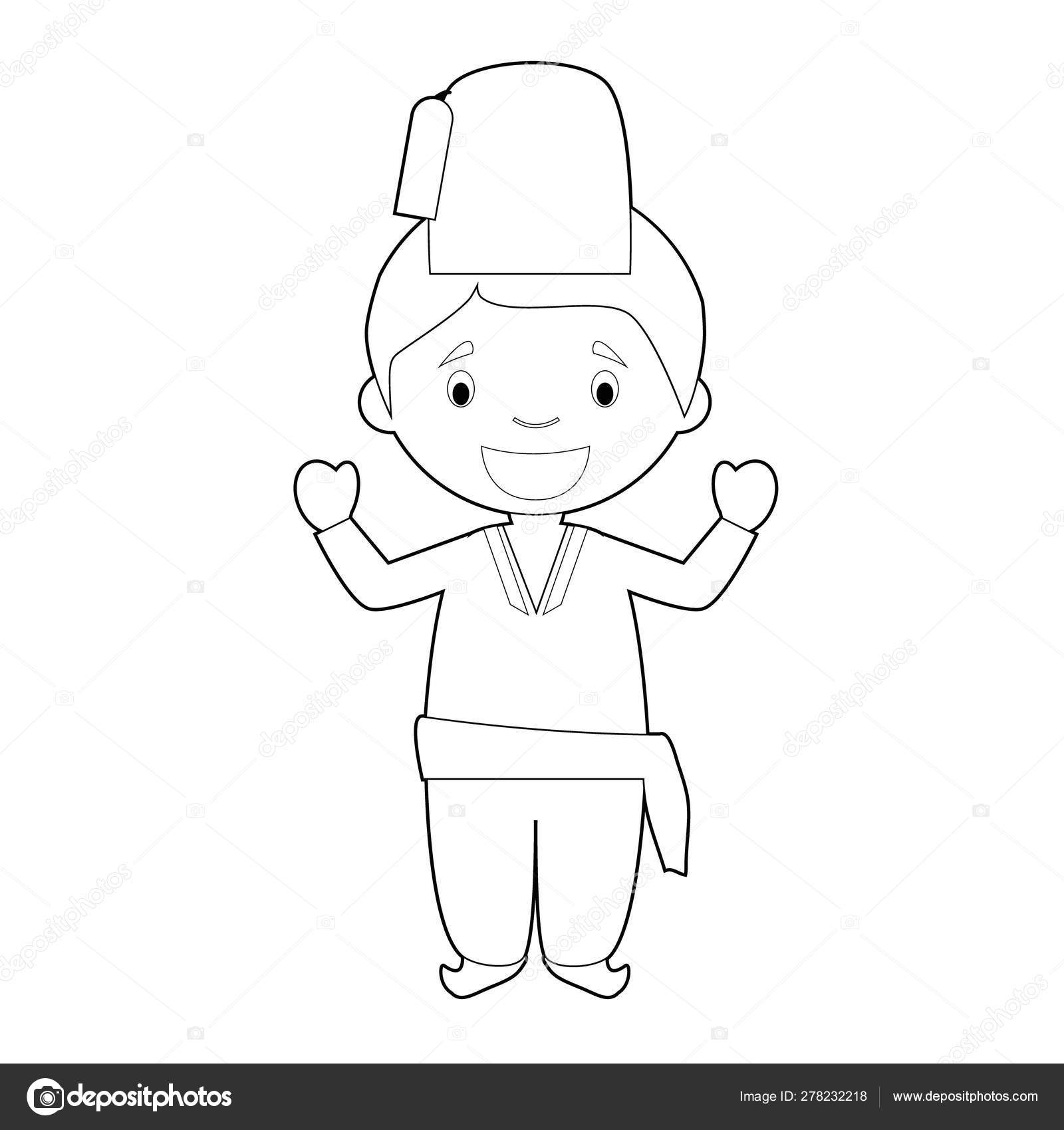 dibujos animados vestimenta tipica turca TRAJES TIPICOS FLOREADO DE ...