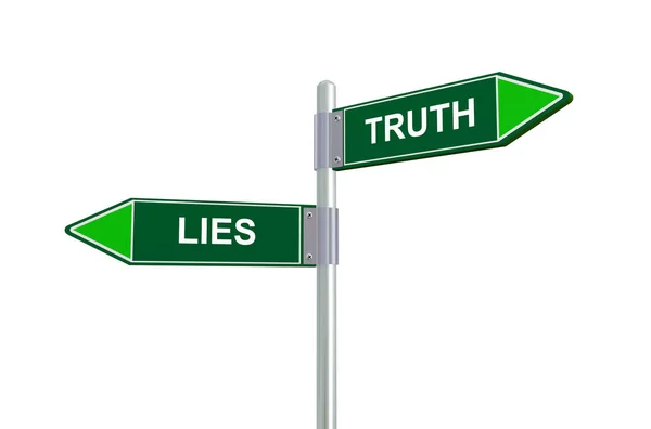 3d facts and myths road signpost Stock Photo by ©asfia 86756956