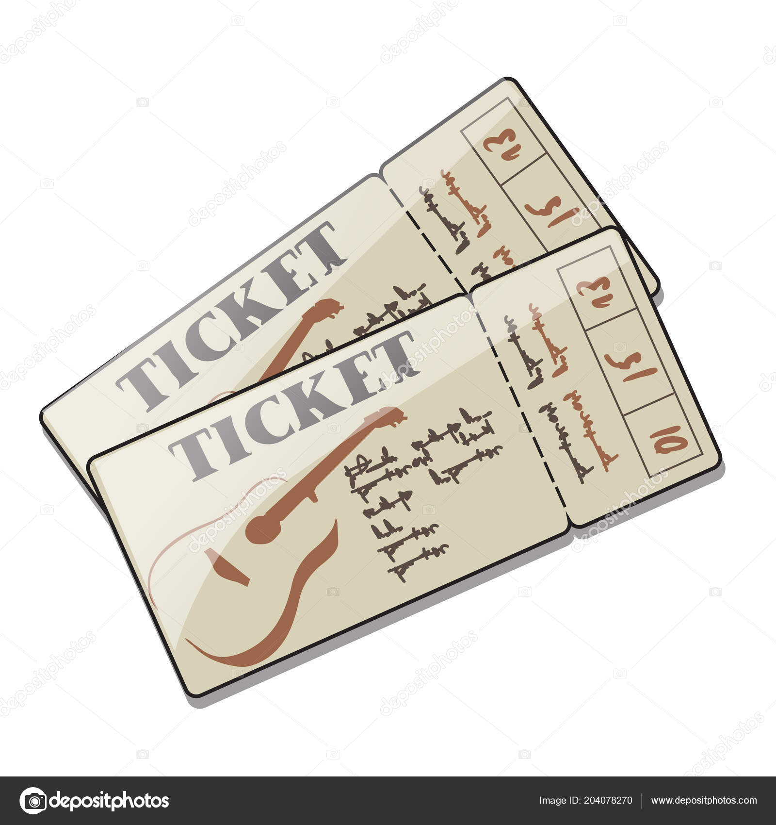 Cartoon Tickets