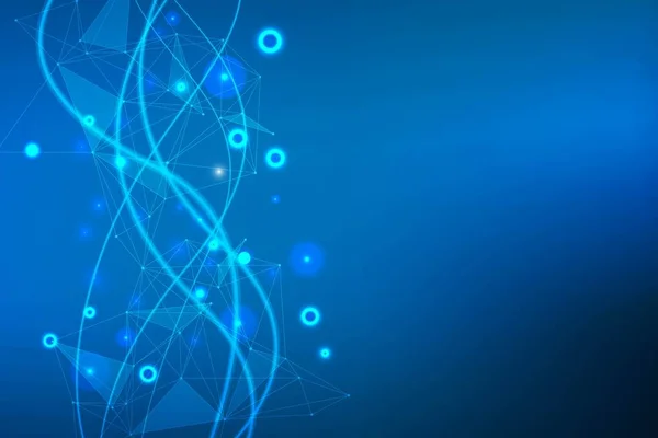 Big Data Visualization Background. Modern futuristic virtual abstract ...