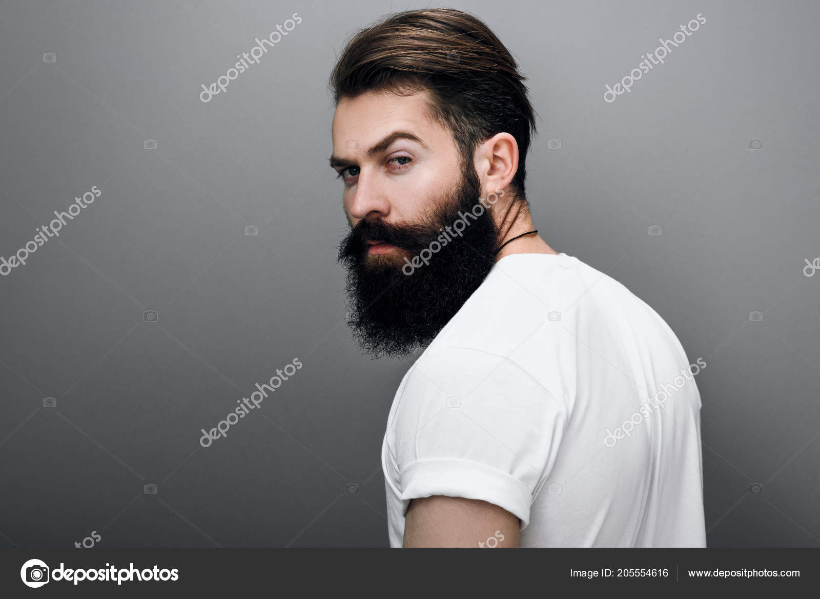 Bearded Model