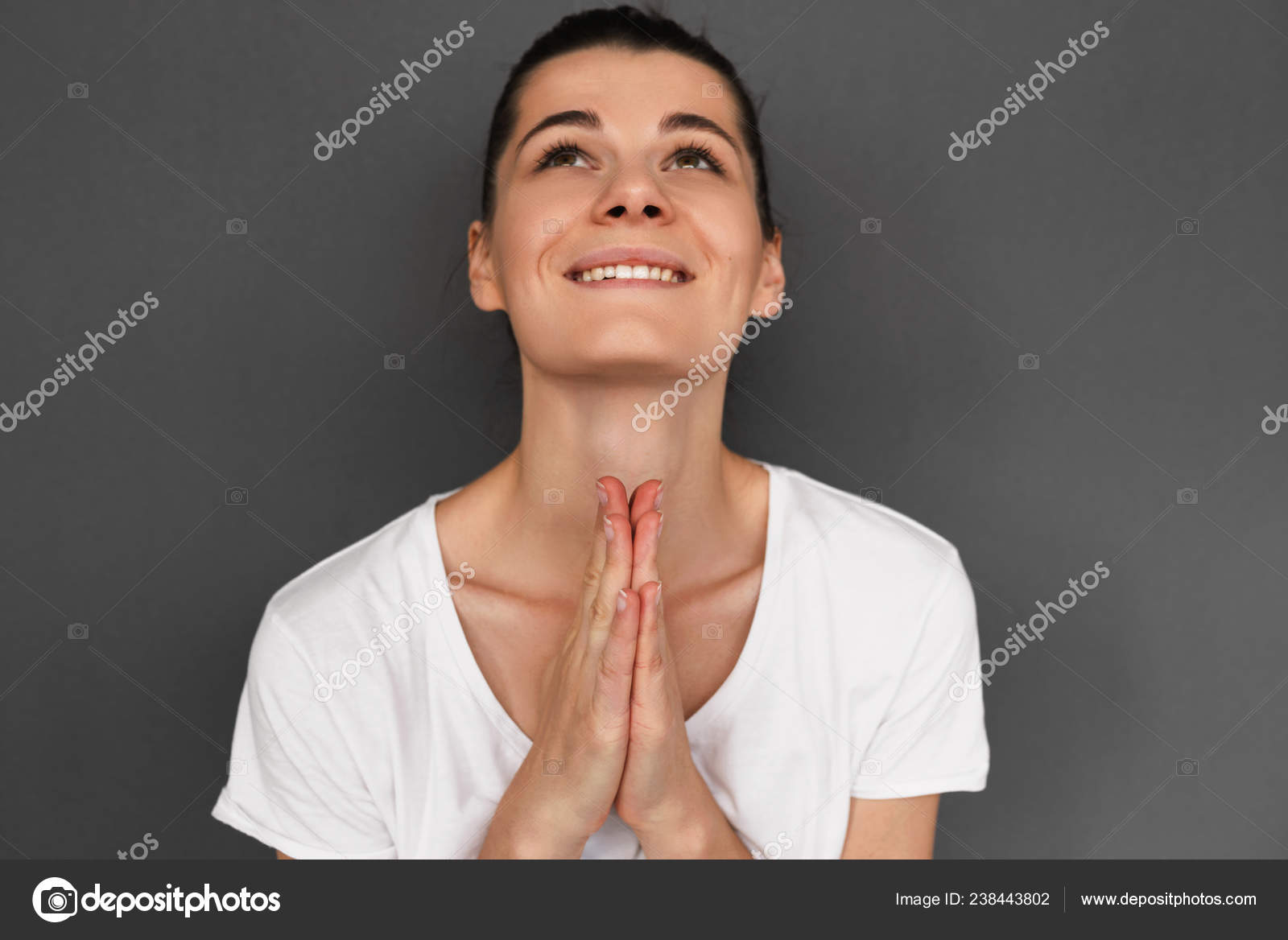 Hopeful Facial Expression