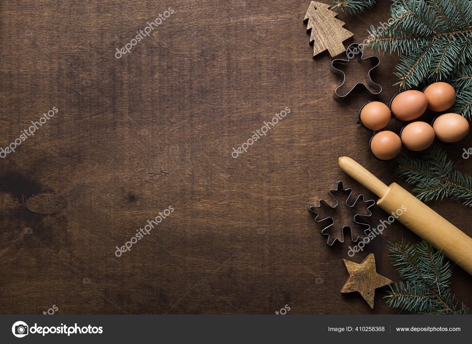 Christmas Baking Border