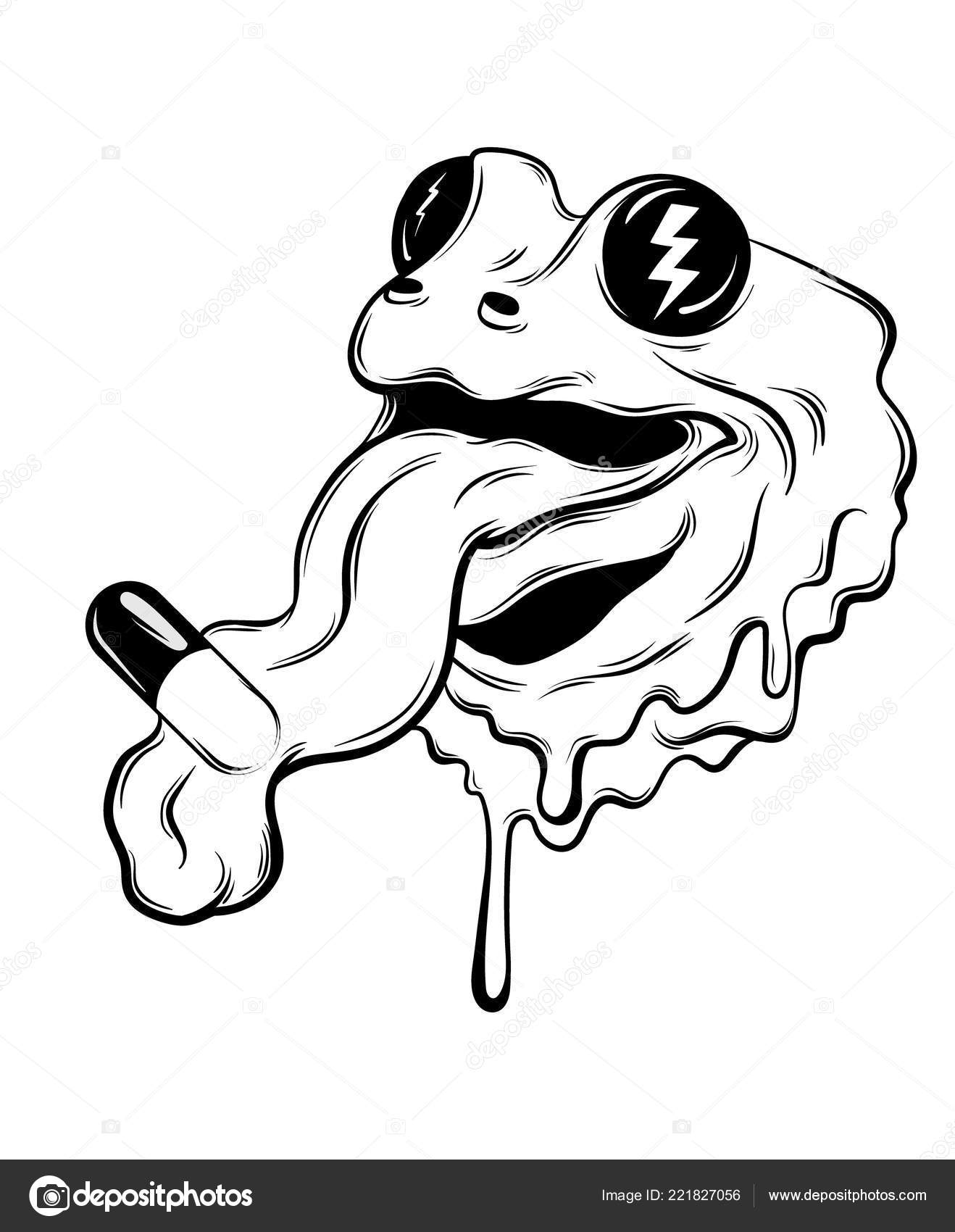 Pin Lengua De Rana En