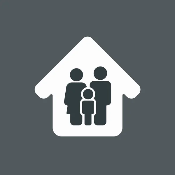 Family at home icon Stock Vector Image by ©HonzaHruby #68579117