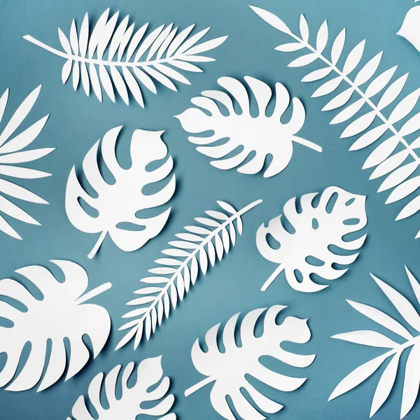 Paper tropical leaves template | Tropical Leaves Pattern Various Paper ...