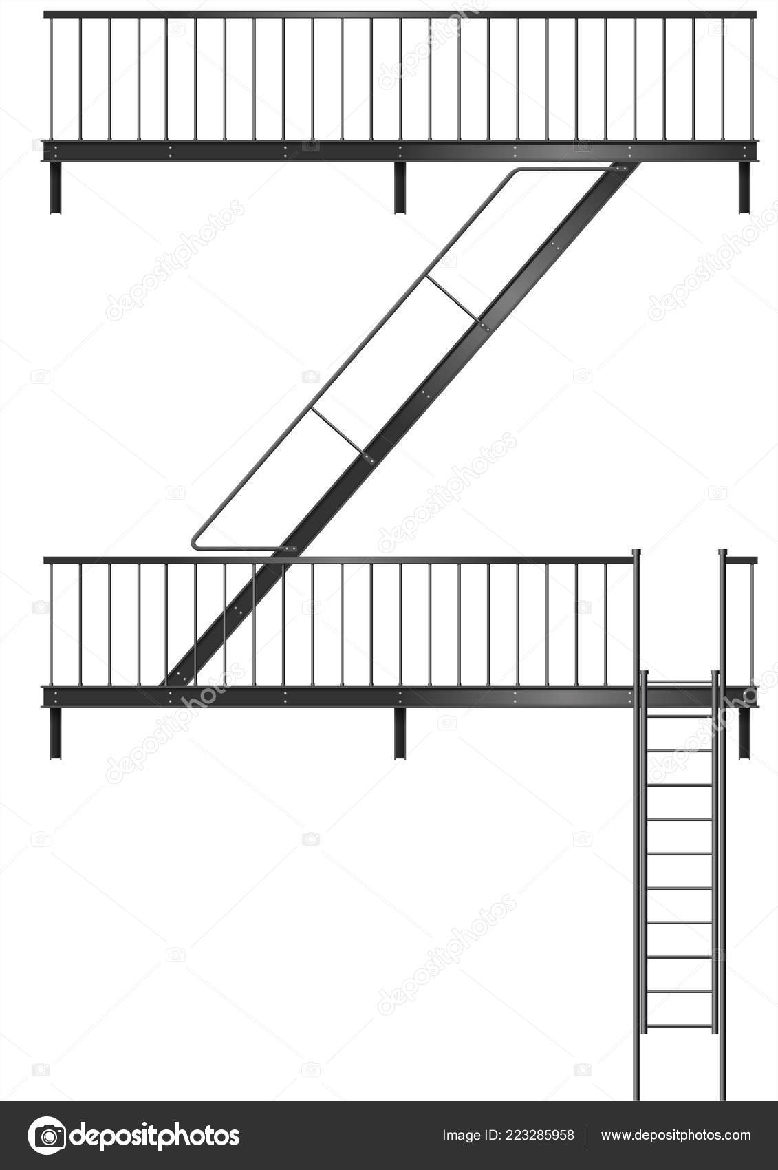 Fire Ladder Vector
